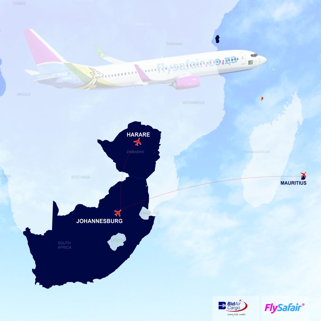 FlySafair Network – Bidair Cargo